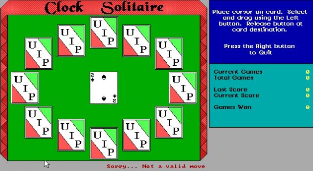 Clock Solitaire | ClassicReload.com